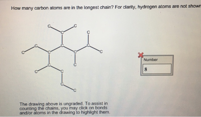 Solved How many carbon atoms are in the longest chain? For | Chegg.com