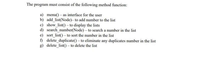 Solved Instructions: 1. Start with analysing the problem by | Chegg.com