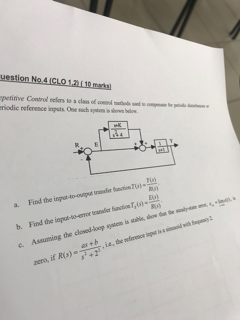 Solved uestion No.4 (CLO 12) (10 marks) petitive Control | Chegg.com Solved uestion No.4 (CLO 12) (10 marks) petitive Control | Chegg.com
