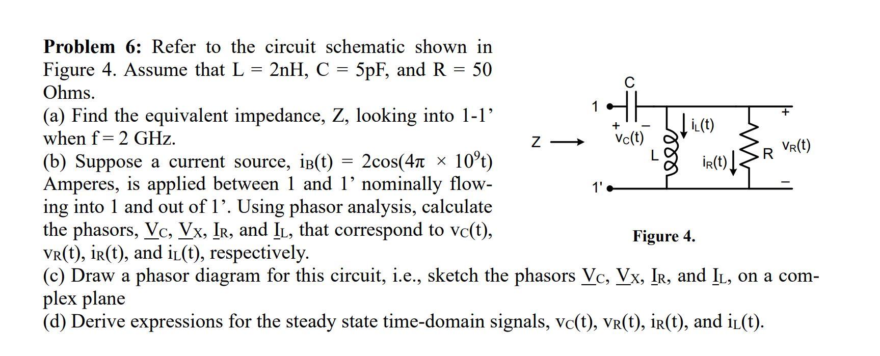 Solved Refer to the circuit schematic shown in Figure 4. | Chegg.com