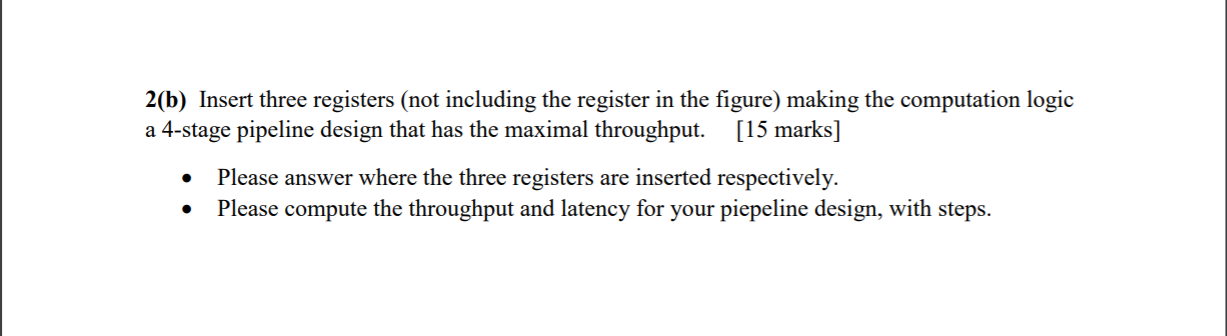 Question 2. [30 marks] Suppose a combinational logic | Chegg.com