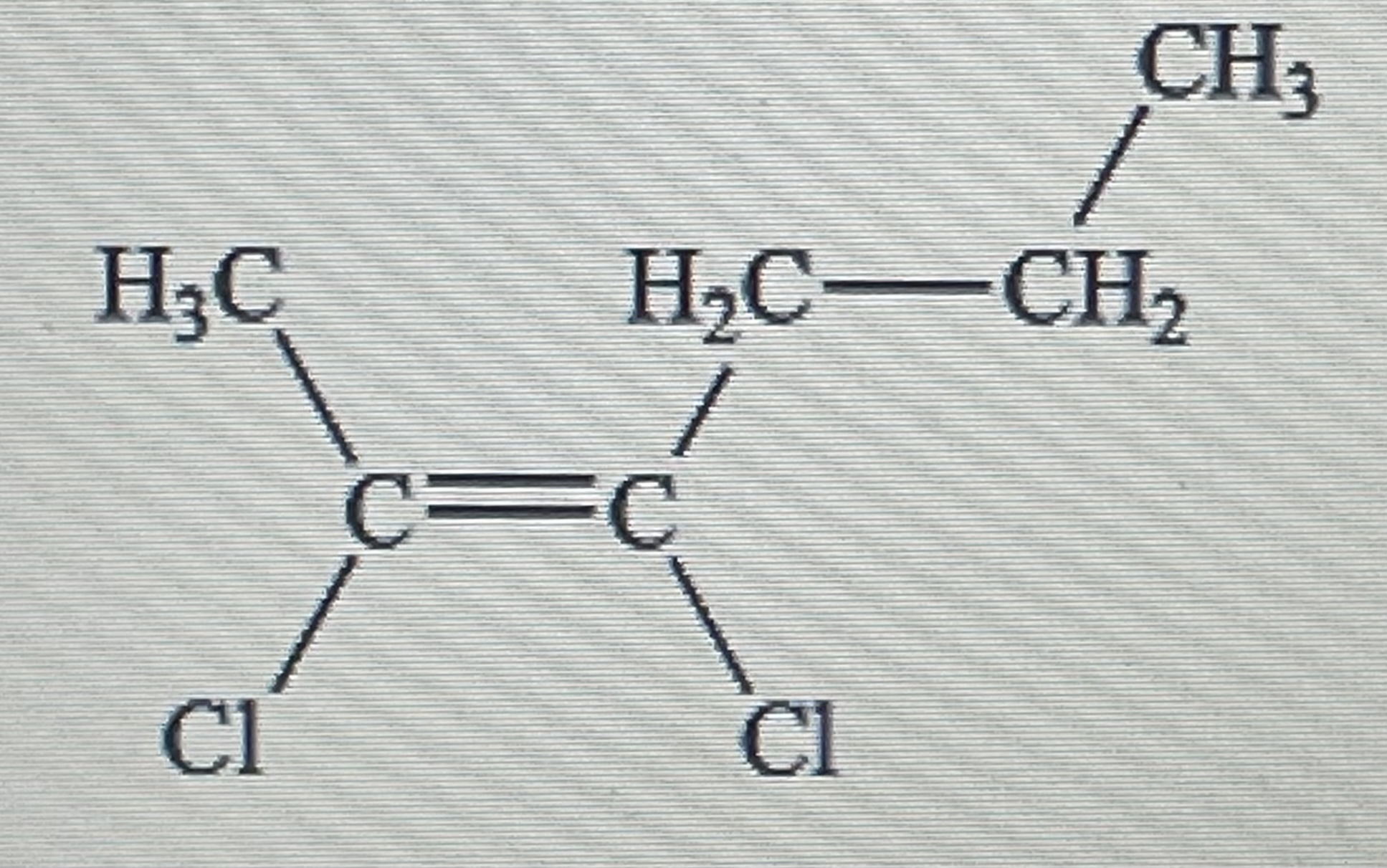 Solved Give the correct IUPAC name below. Spelling and | Chegg.com