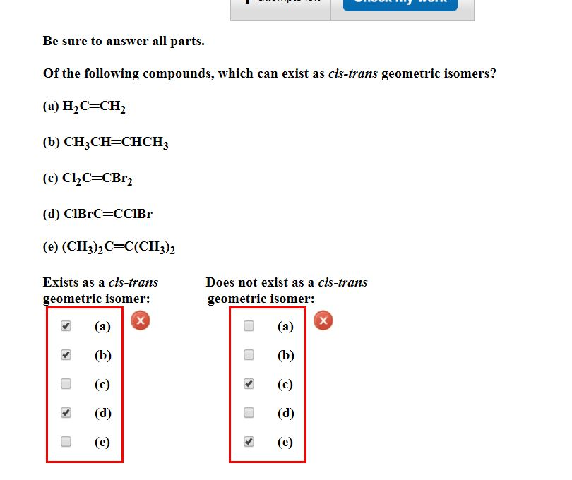 Solved Be sure to answer all parts Of the following | Chegg.com