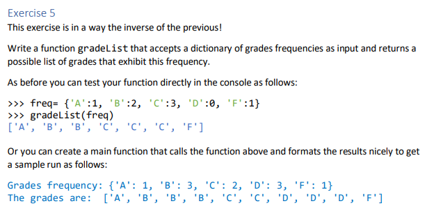 Solved Exercise 5 This exercise is in a way the inverse of | Chegg.com