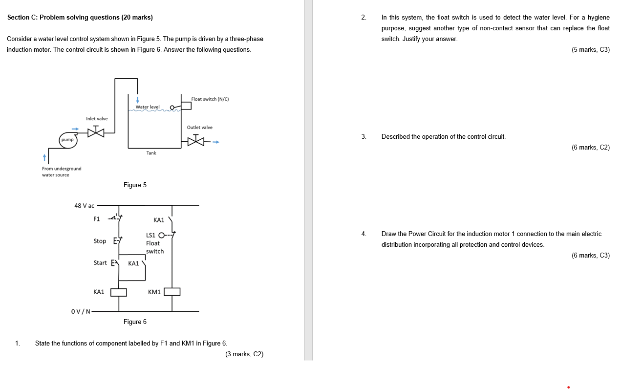 Solved Section C: Problem solving questions (20 marks) 2. In | Chegg.com