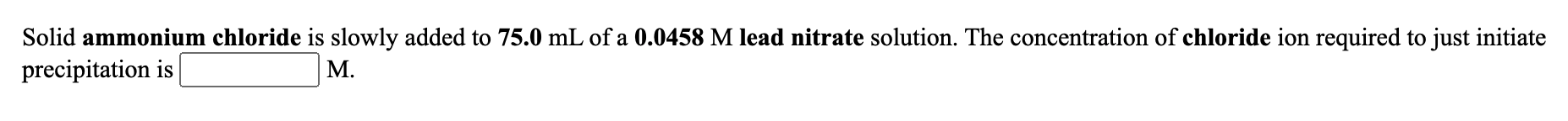 Solved Solid barium nitrate is slowly added to 50.0 mL of a | Chegg.com