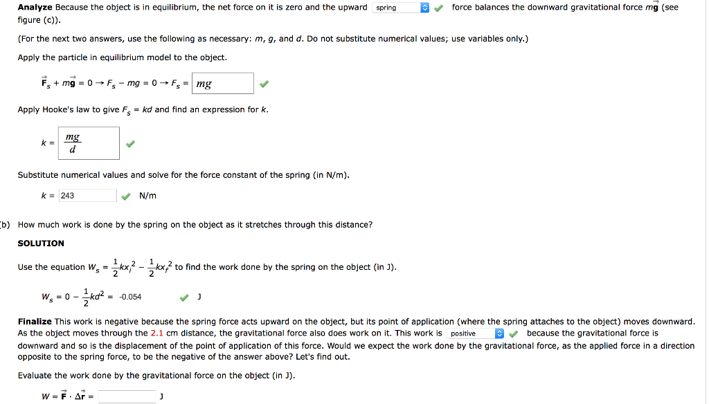 Solved Measuring k for a Spring A common technique used to | Chegg.com