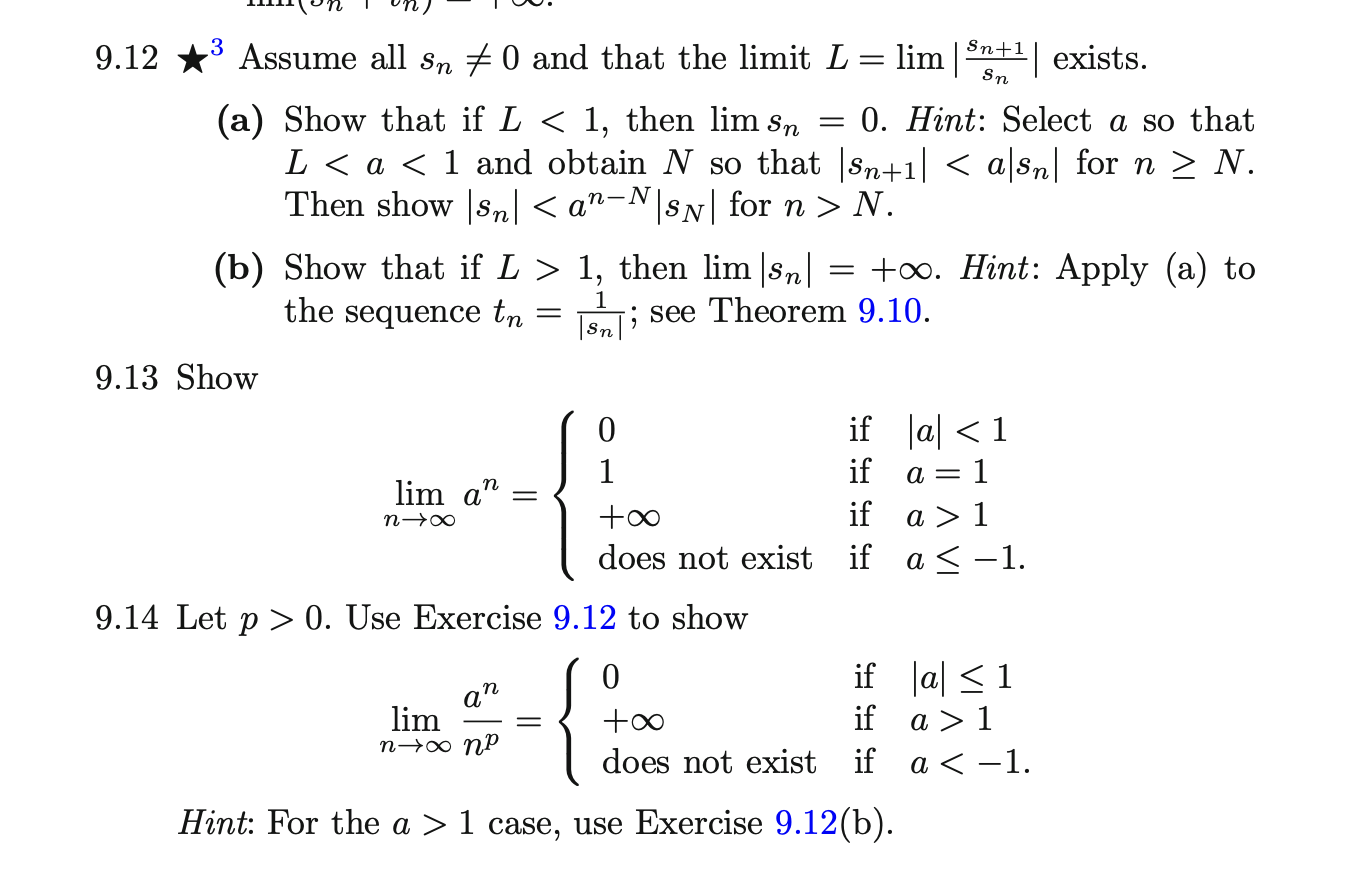 Solved 111 punon Two 9.12 *3 Assume all sn #0 and that the | Chegg.com