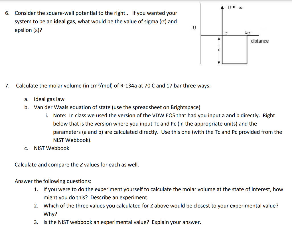 Solved 6. Consider the square-well potential to the right.. | Chegg.com