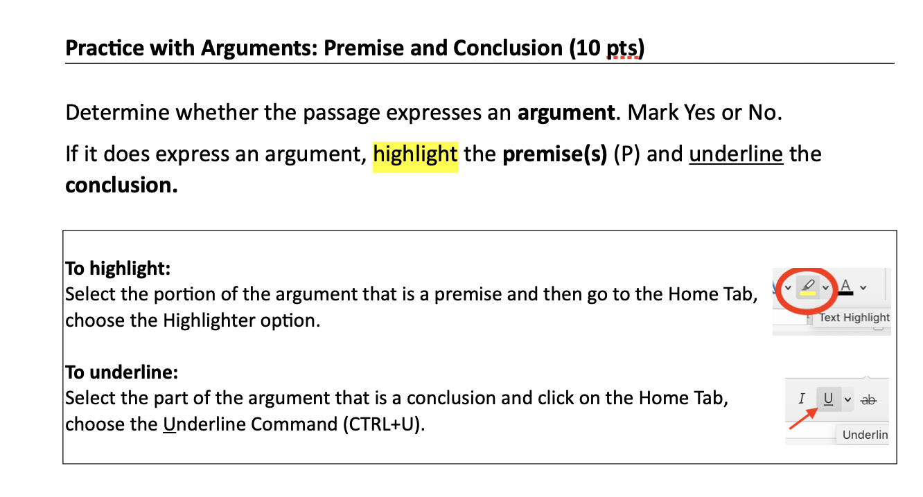 Solved Practice with Arguments: Premise and Conclusion (10 | Chegg.com