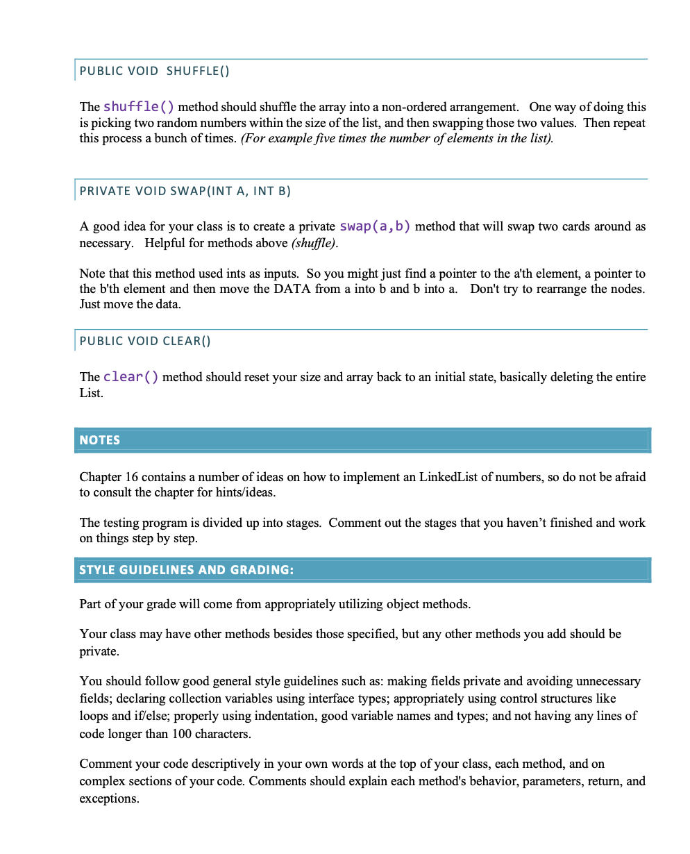 Solved CS145 - PROGRAMMING ASSIGNMENT #5 PART B CARD LINKED | Chegg.com
