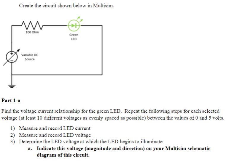 [Solved]: Create the circuit shown below in Multisim. M 1
