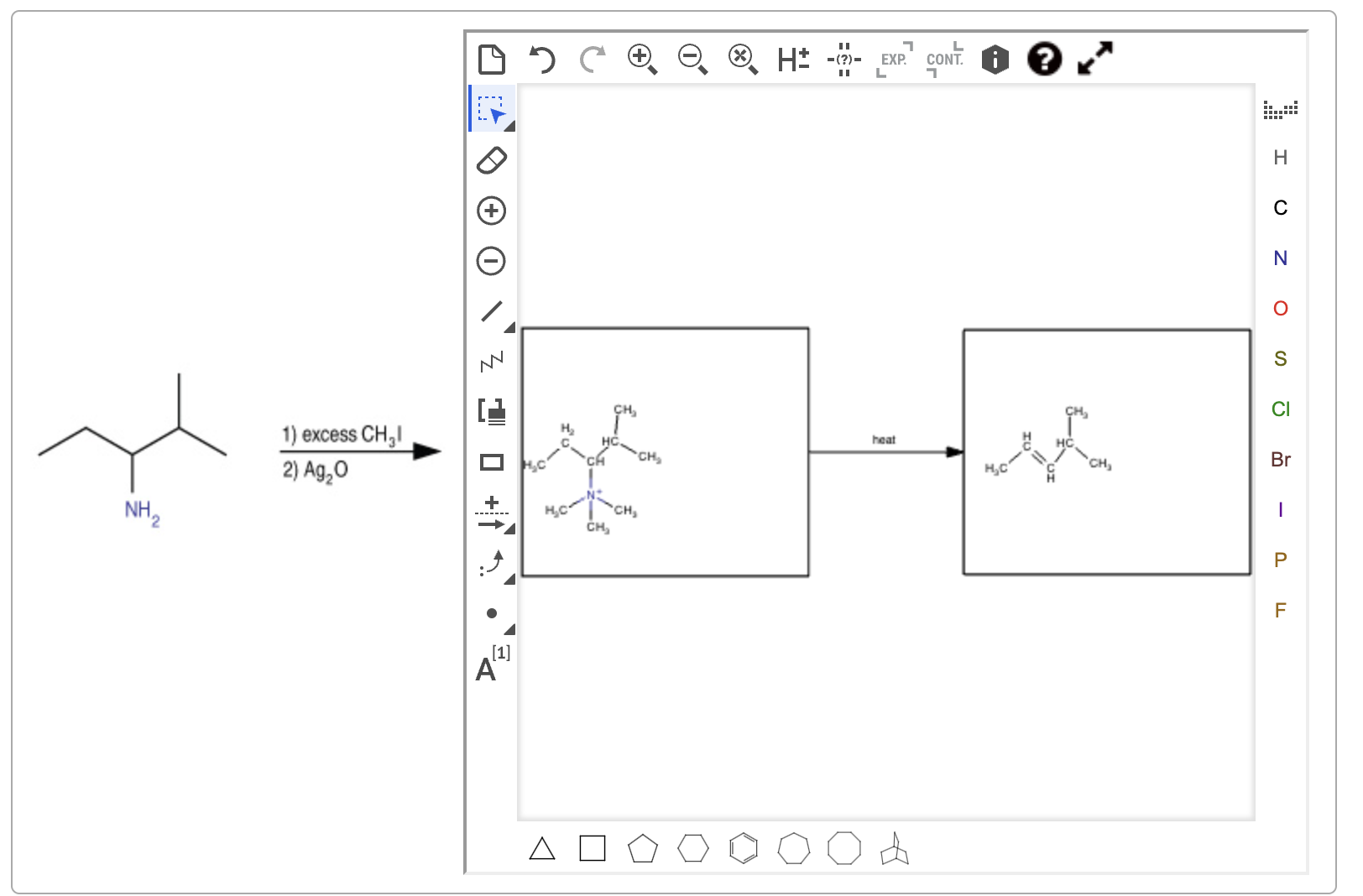 Draw the structure of the quaternary ammonium | Chegg.com