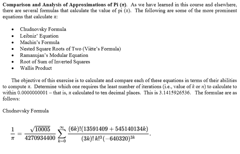 USING MATLAB: Comparison and Analysis of | Chegg.com