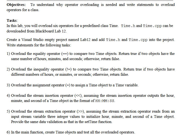 Solved Time.cpp //--------------------------- #include | Chegg.com