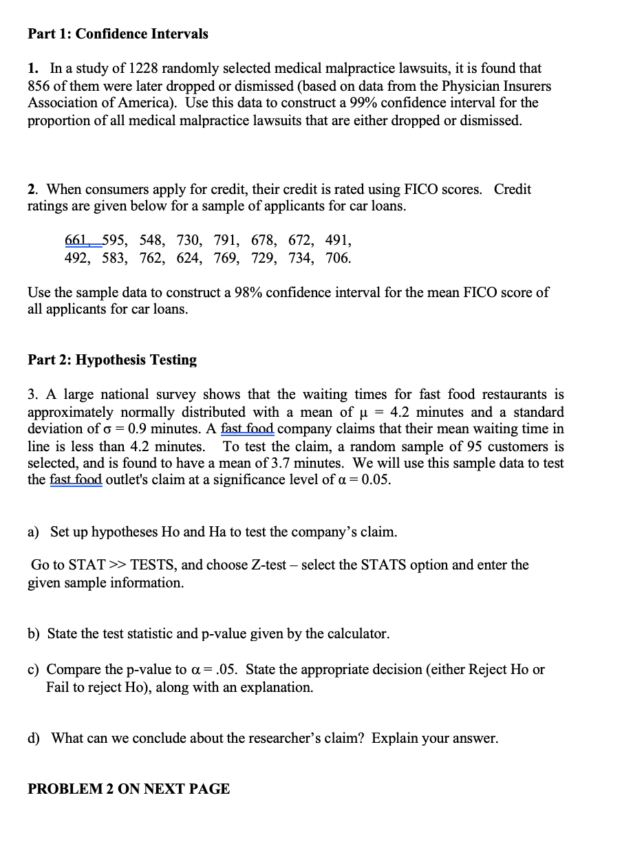 Solved Calculator Assignment \#2 Here is a brief overview of | Chegg.com