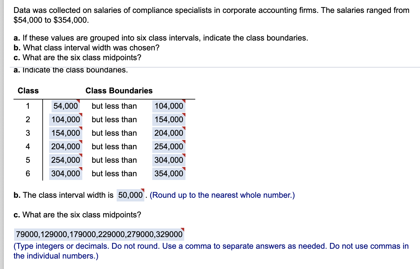 Solved Data was collected on salaries of compliance | Chegg.com Solved Data was collected on salaries of compliance | Chegg.com