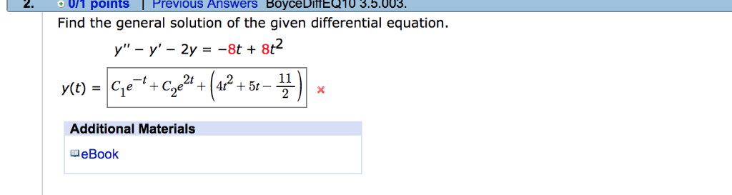 Solved Question Part Points Submissions Used Find the | Chegg.com