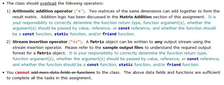 Solved Program Overview In this assignment, you are going to | Chegg.com