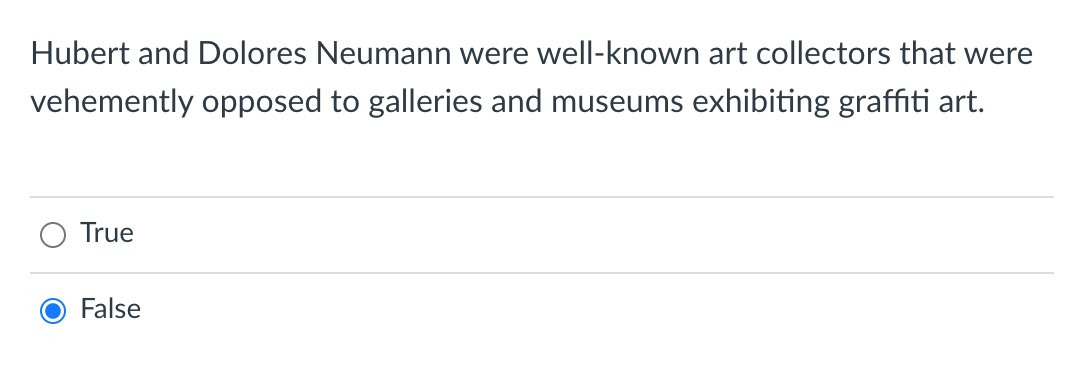 Solved Hubert and Dolores Neumann were well-known art | Chegg.com