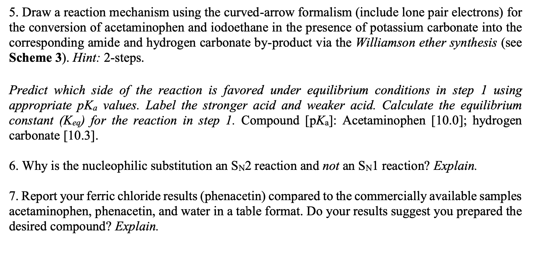 Solved Draw a reaction mechanism using the curved-arrow | Chegg.com