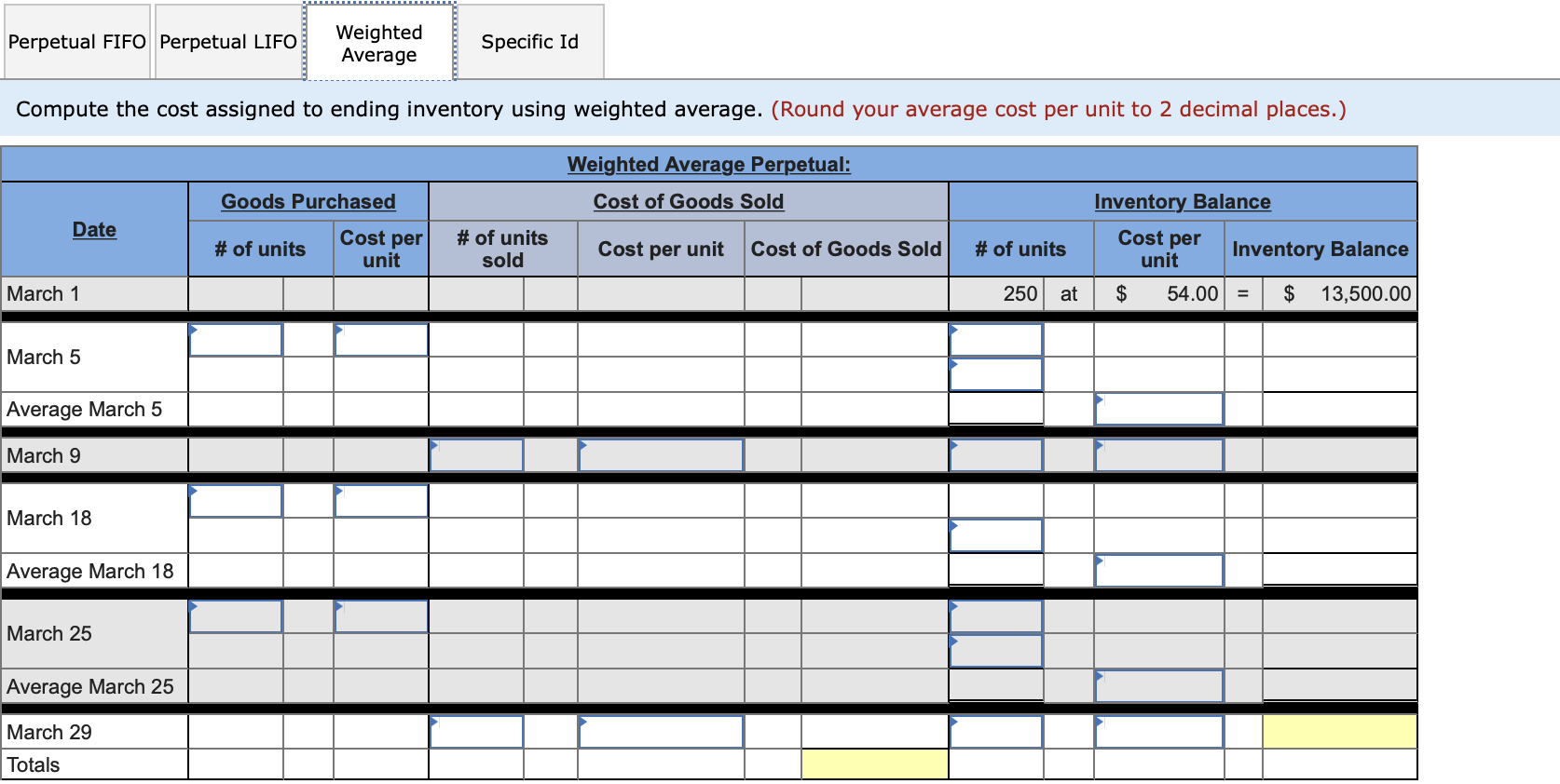 Solved Problem 5-1A (Algo) Perpetual: Alternative cost flows | Chegg.com