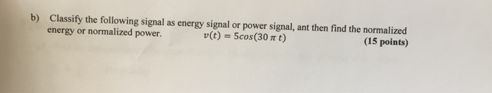 Solved Problem 2 a) Provide the two-sided line spectrum and | Chegg.com