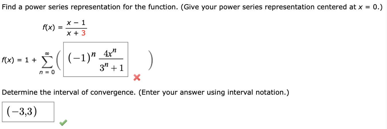 Solved Find a power series representation for the function. | Chegg.com