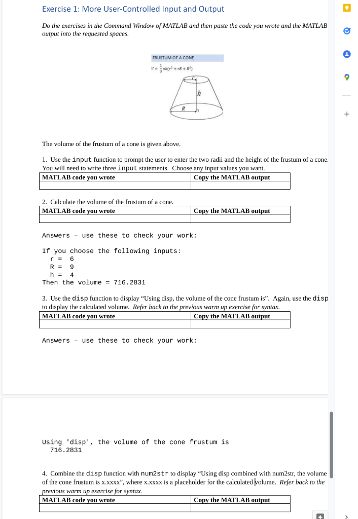 Solved Question 5 Is 5 Use Fprintf To Display “using 