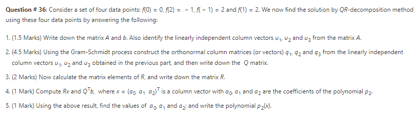 Solved CSE230 Use the method which is mentioned in the | Chegg.com