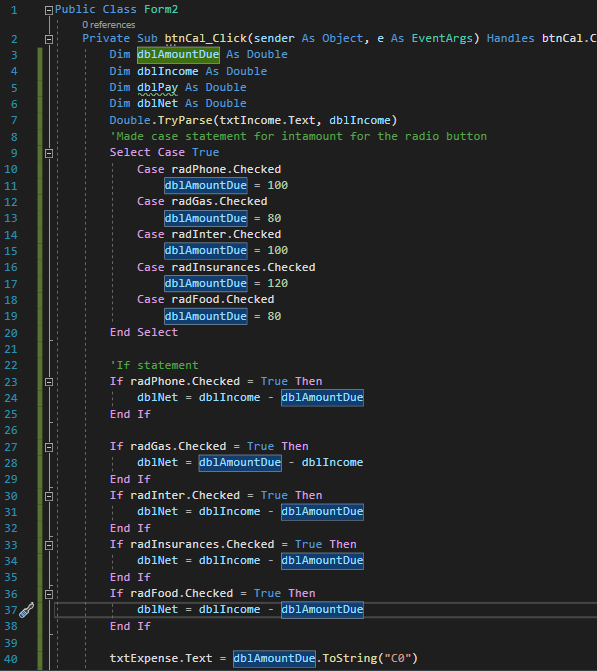 Solved This is my code I am writing with Visual Studio. It | Chegg.com