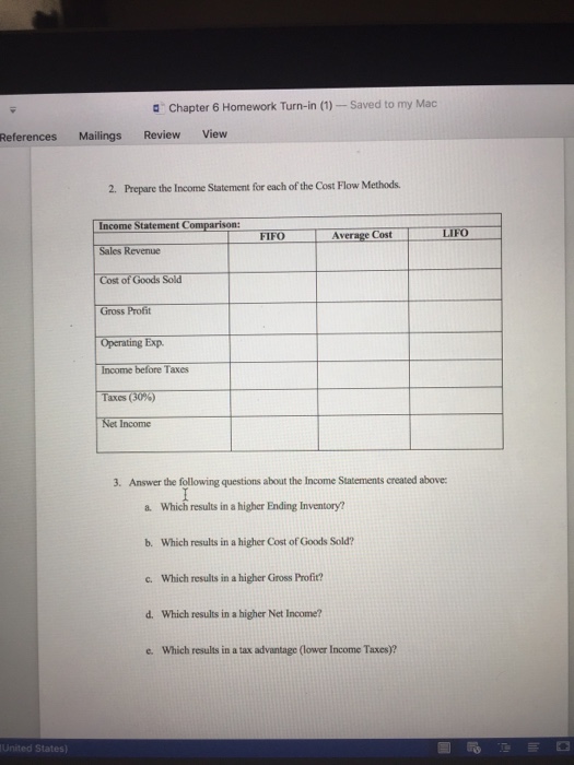 Chapter 6 Homework (1)-Saved to my Mac References | Chegg.com Chapter 6 Homework (1)-Saved to my Mac References | Chegg.com