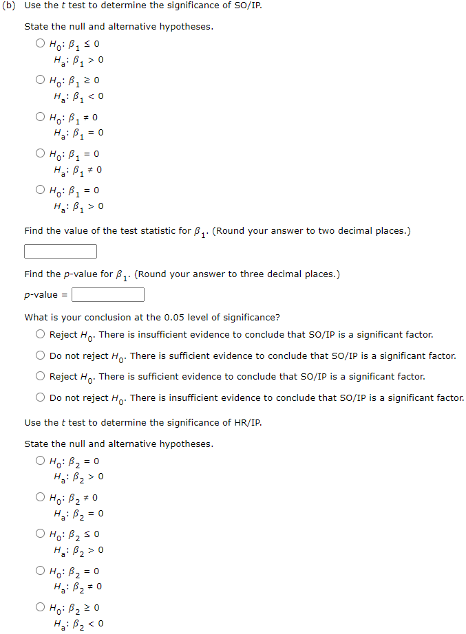 Solved ata showing the values of several pitching statistics | Chegg.com