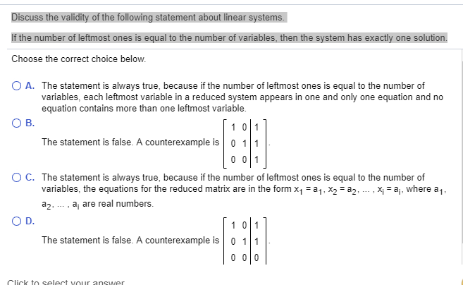 Solved Discuss the validity of the following statement about | Chegg.com