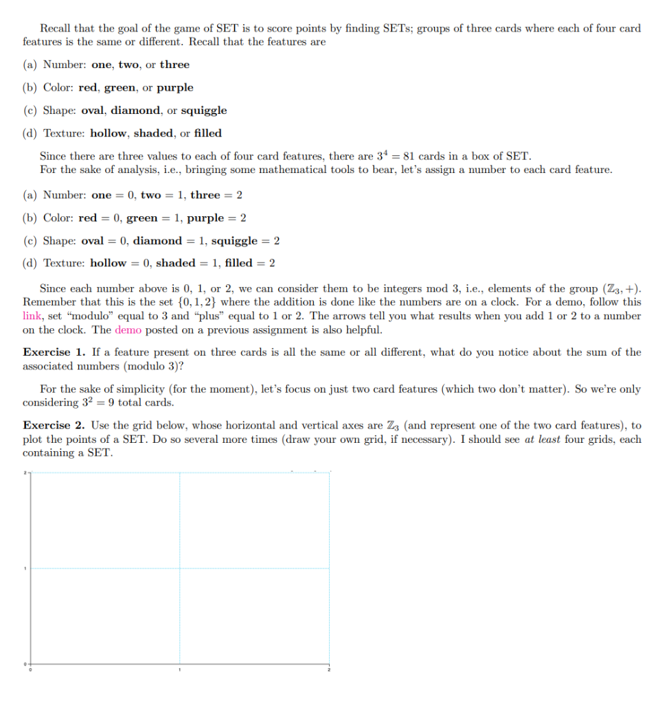 (a) Number: one, two, or three (b) Color: red, green, | Chegg.com