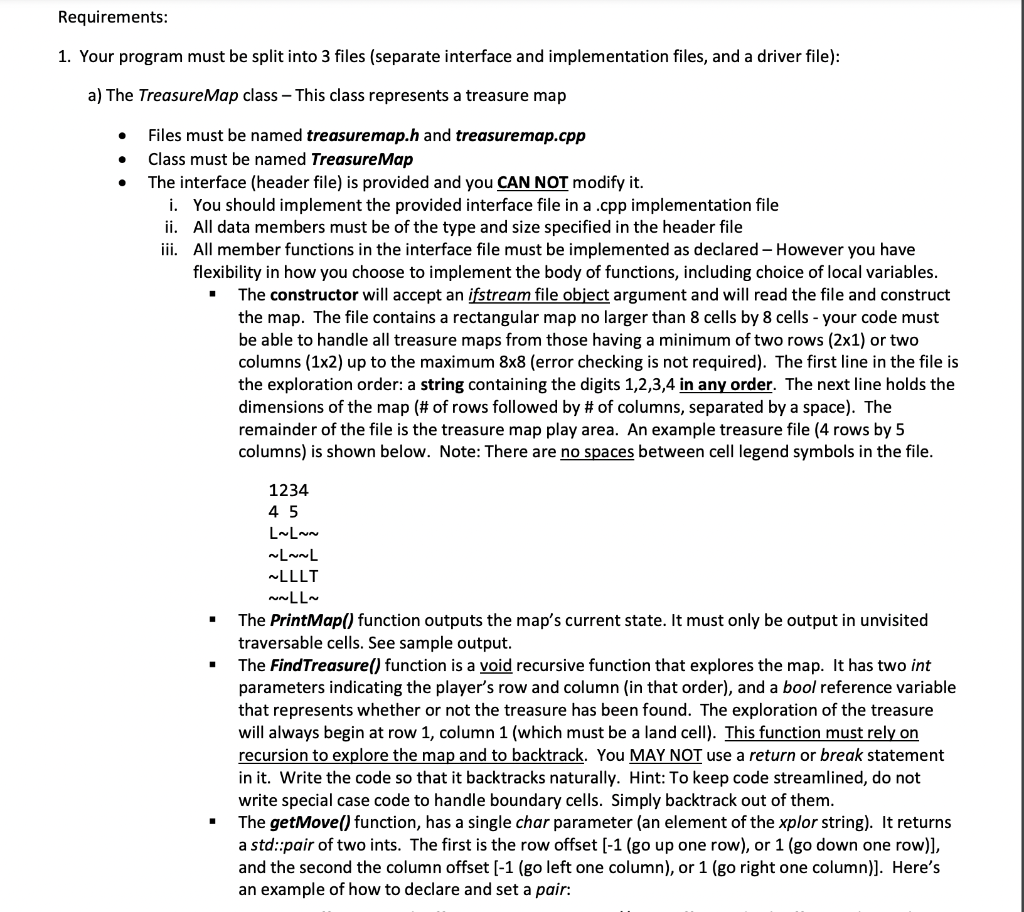 Solved Objectives: 1) Use recursion; 2) Understand and apply | Chegg.com