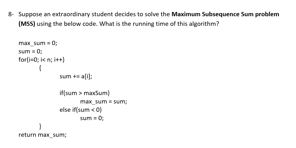 Solved 7- Suppose another student decides to solve the | Chegg.com