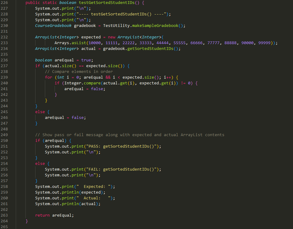 Solved 6.11 LAB: Course gradebook with HashMap Step 1: | Chegg.com