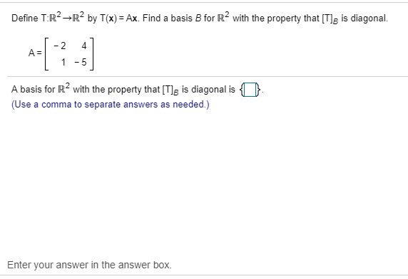 Solved Define T: set of real numbers R squared right arrow | Chegg.com
