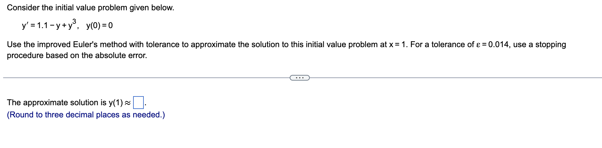 Solved Consider the initial value problem given | Chegg.com
