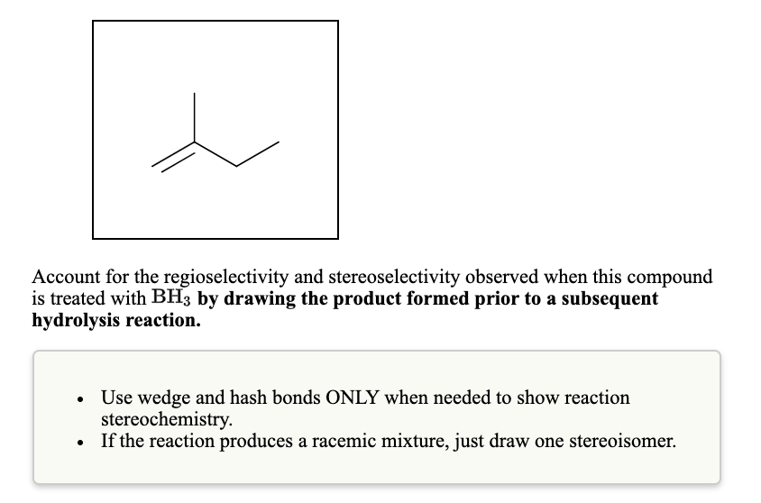Solved Account for the regioselectivity and | Chegg.com