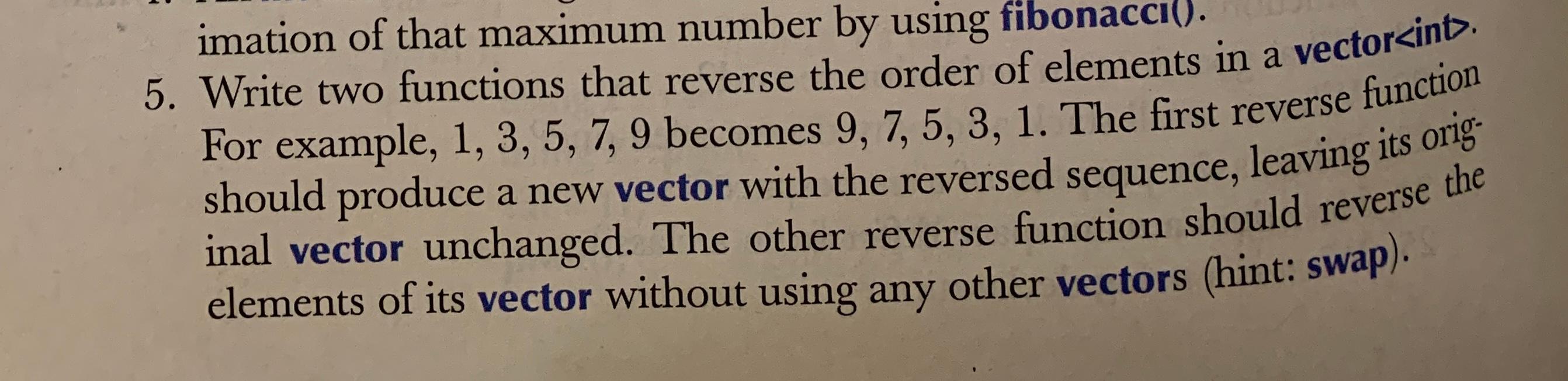 Solved imation of that maximum number by using fibonacci(). | Chegg.com