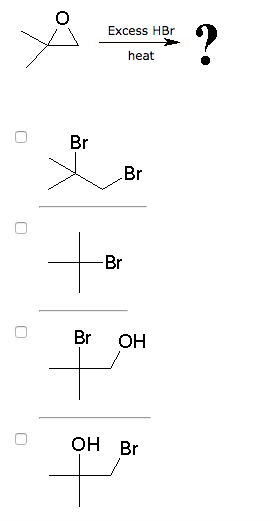 Solved Excess HBr heat Br Br Br Br OH OH Br | Chegg.com