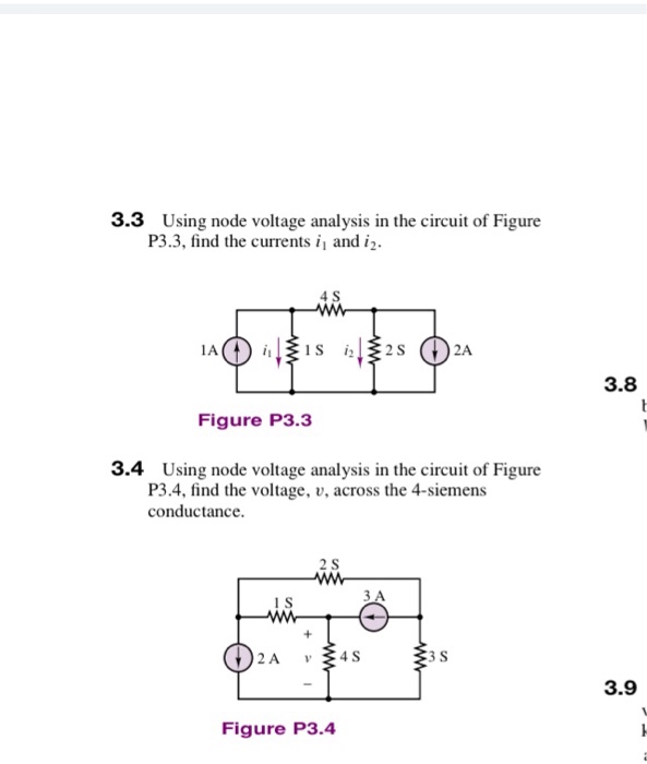 Solved 2.14 For the circuit shown in Figure P2.14: -3 V + 2 | Chegg.com