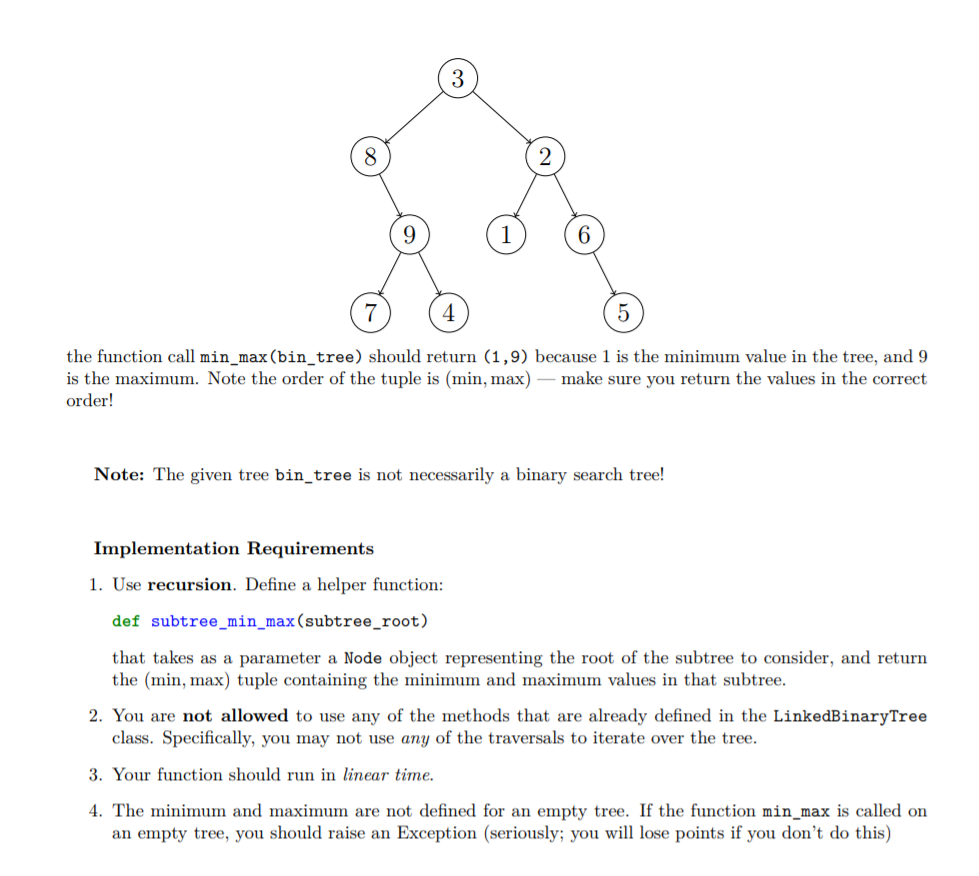 Solved Problem 4 (20 points) Define the function: def | Chegg.com