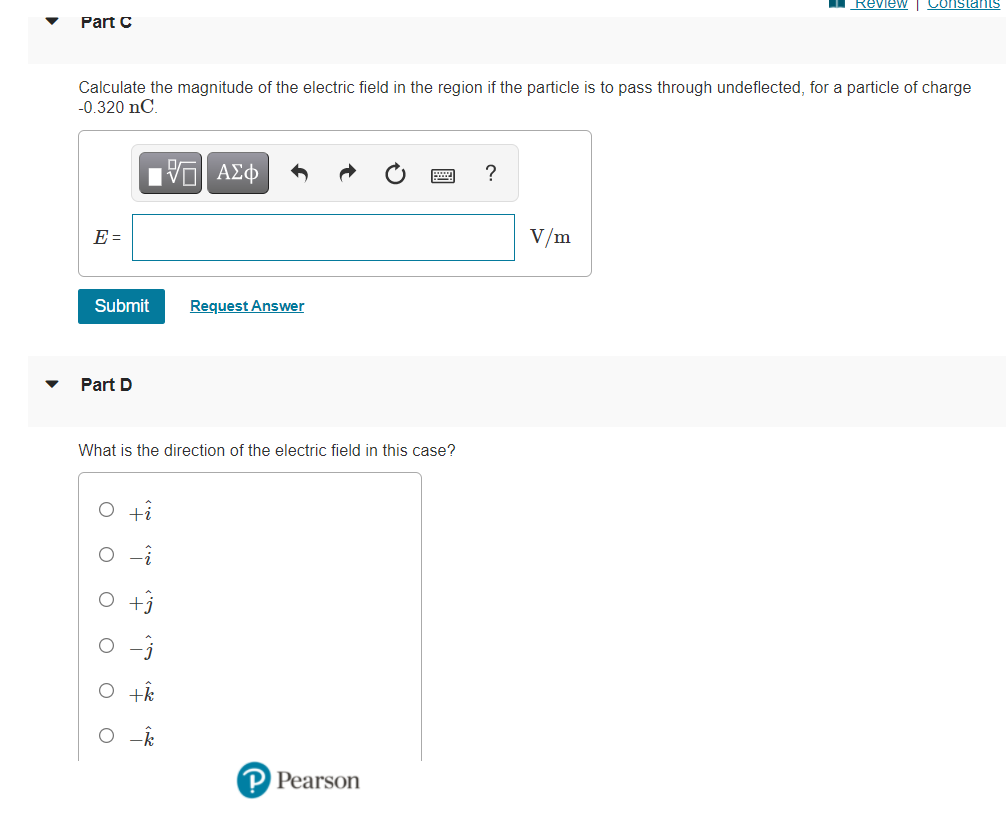 Solved Review Constants Part A Calculate the magnitude of | Chegg.com
