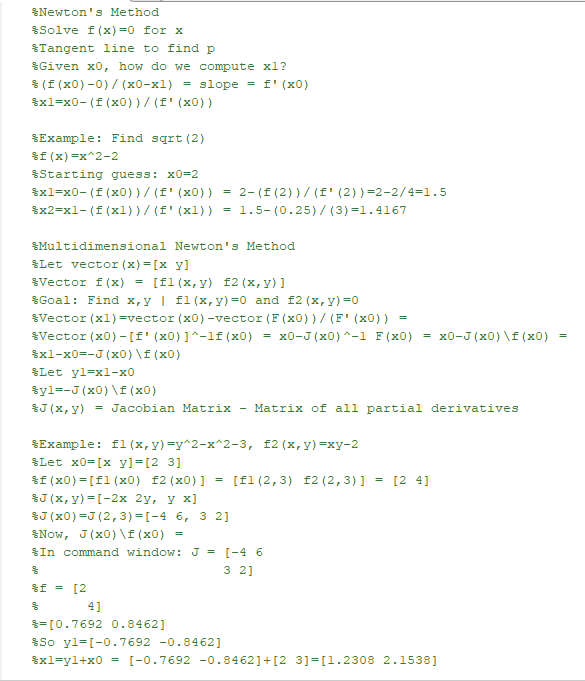 Solved Newton's Method Solve f(x)=0 for x Tangent line to | Chegg.com