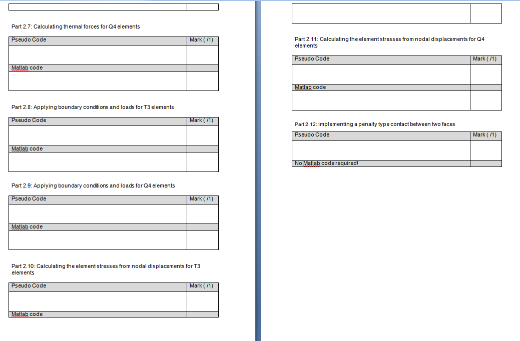 L2 Part 2.3: Creating element connectivity for Q4 | Chegg.com