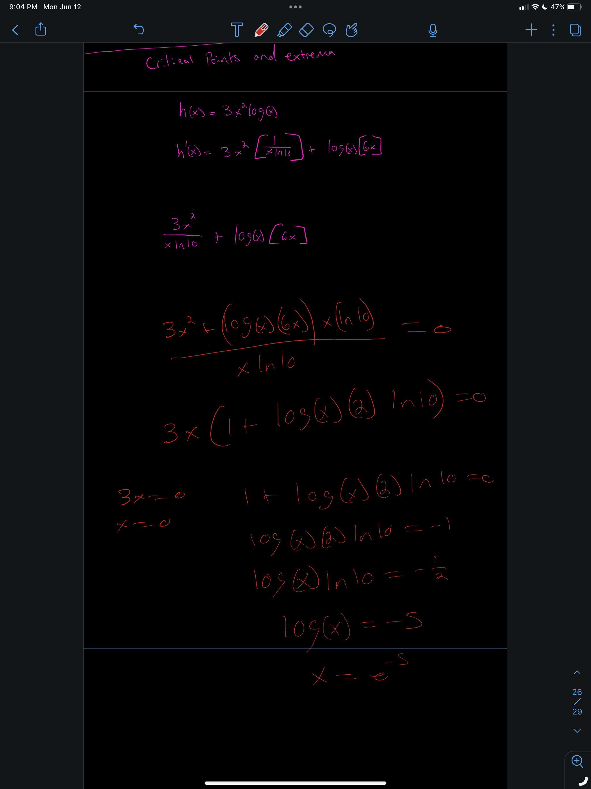 Solved assuming the logarithm is log10(x). i cant figure out | Chegg.com