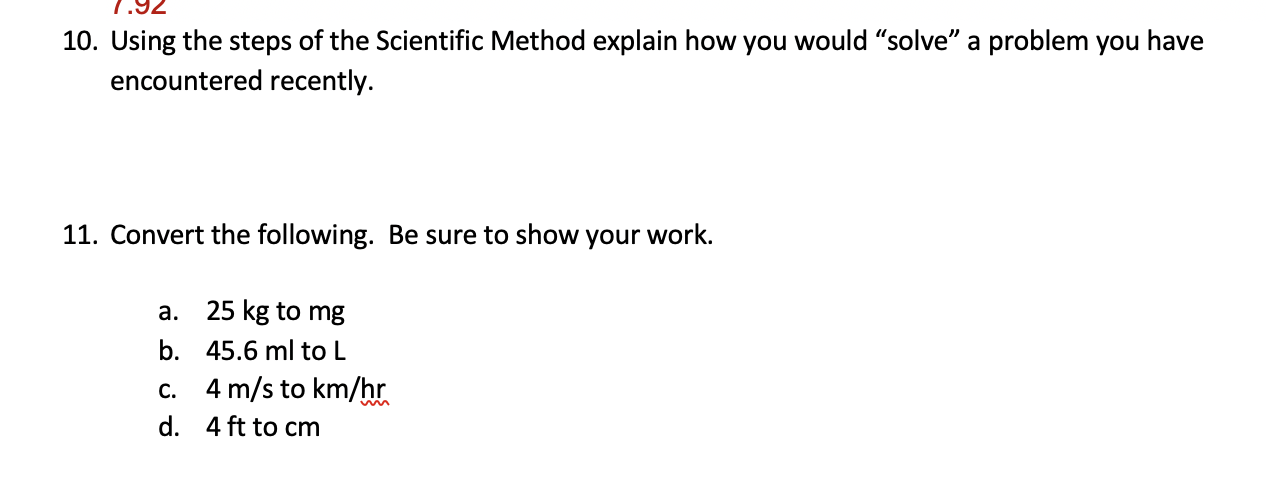 Solved For that question, state and use the steps of the | Chegg.com